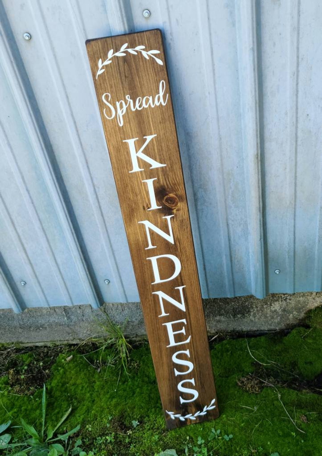 Farmhouse Spread Kindness Welcome Sign Choose Your Size Color Wooden ...