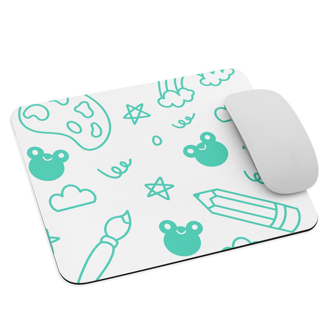 Froggy Mouse Pad Frog Gaming Accessories Frog Art Cute - Etsy