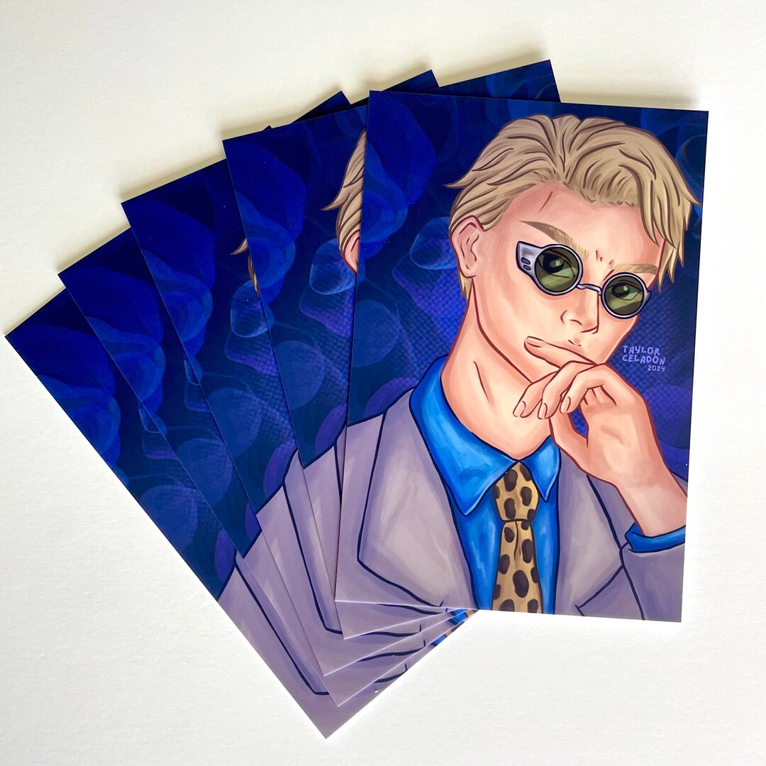 Nanami Kento Art Print | Jujutsu Kaisen Art Print | Postcard Art Print ...