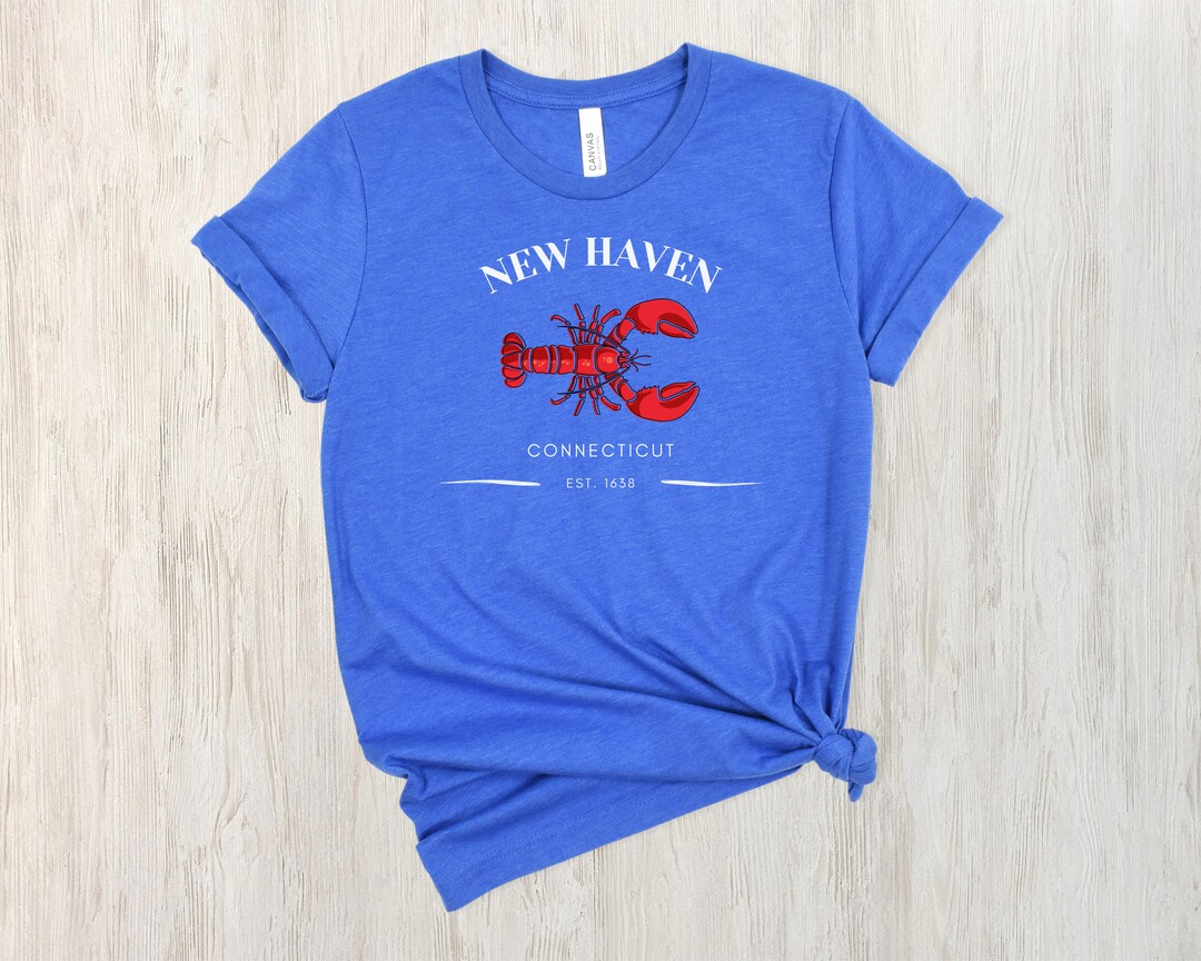 New Haven Connecticut Shirt- Lobster Lovers, Unisex T-shirt ,new Haven ...