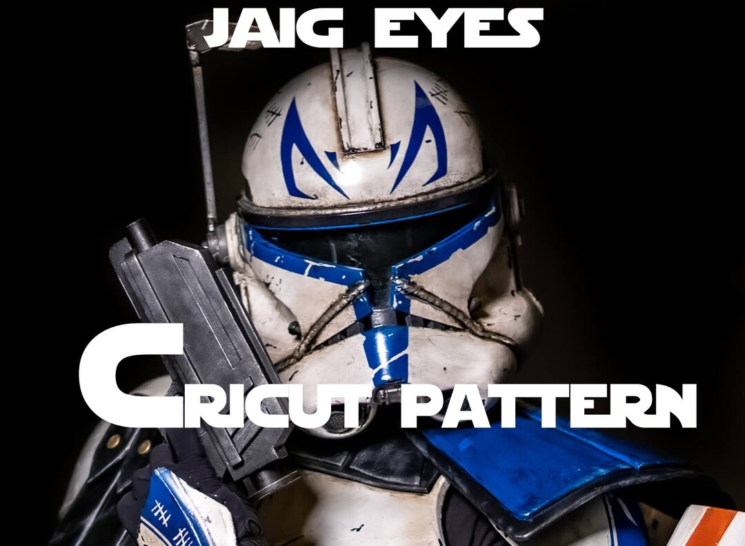 Captain Rex Jaig Eye Pattern for Vinyl Cutting - Etsy