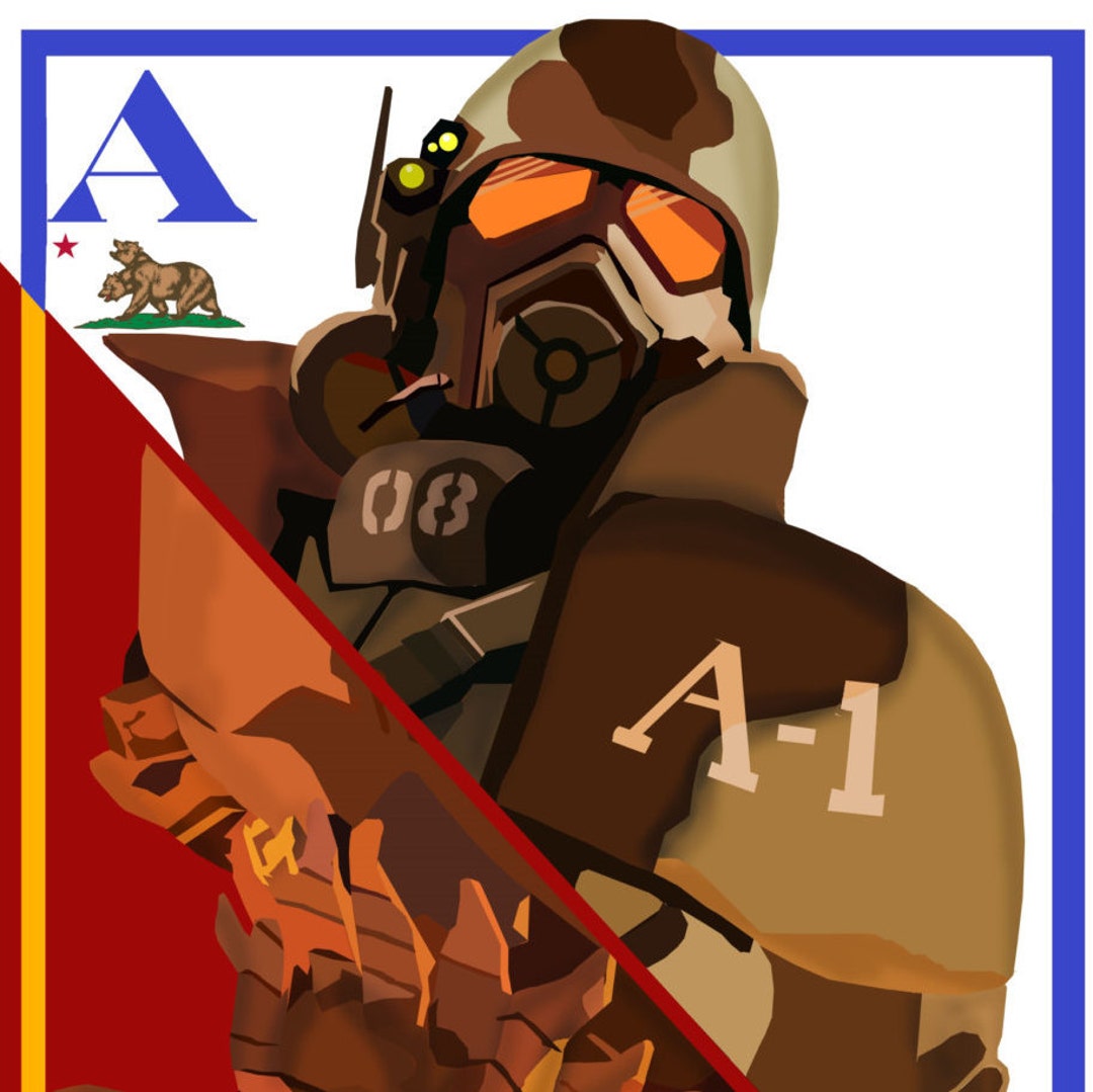 Fallout - Aces of the West Poster 11x17 - Etsy