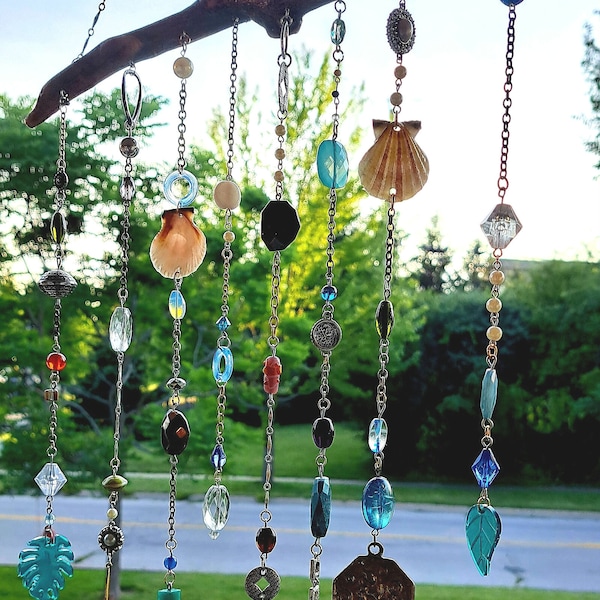 Boho Suncatcher - Etsy