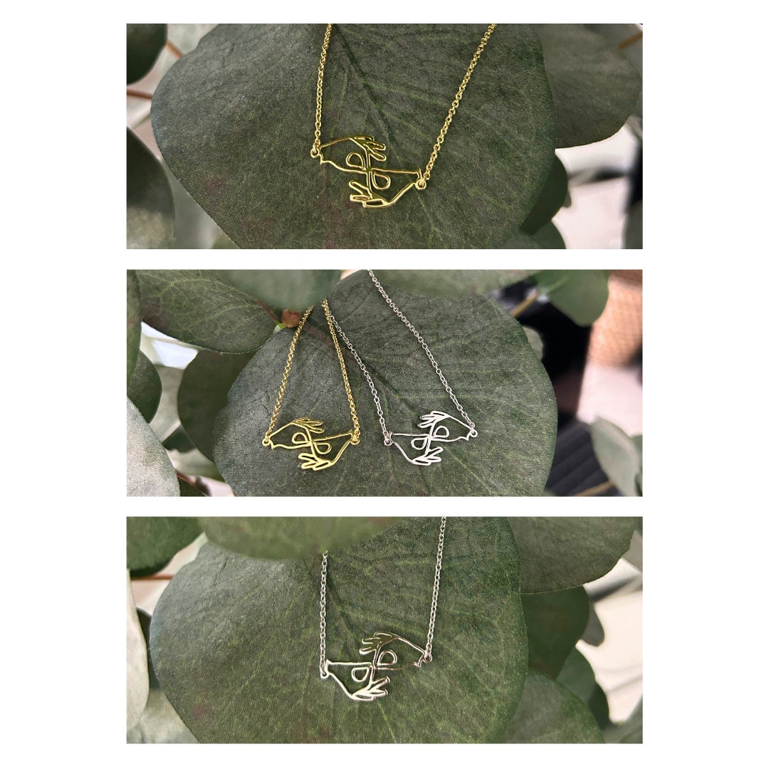 Sign Language Interpreter Necklace - Etsy
