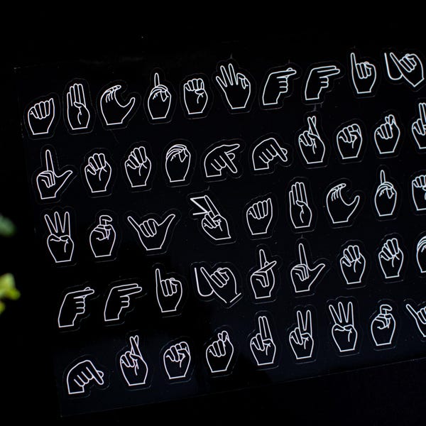 Alphabet Keyboard Stickers - Etsy
