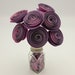 Pink Purple Paper Roses Paper Flowers Bouquet Home Decor Best - Etsy