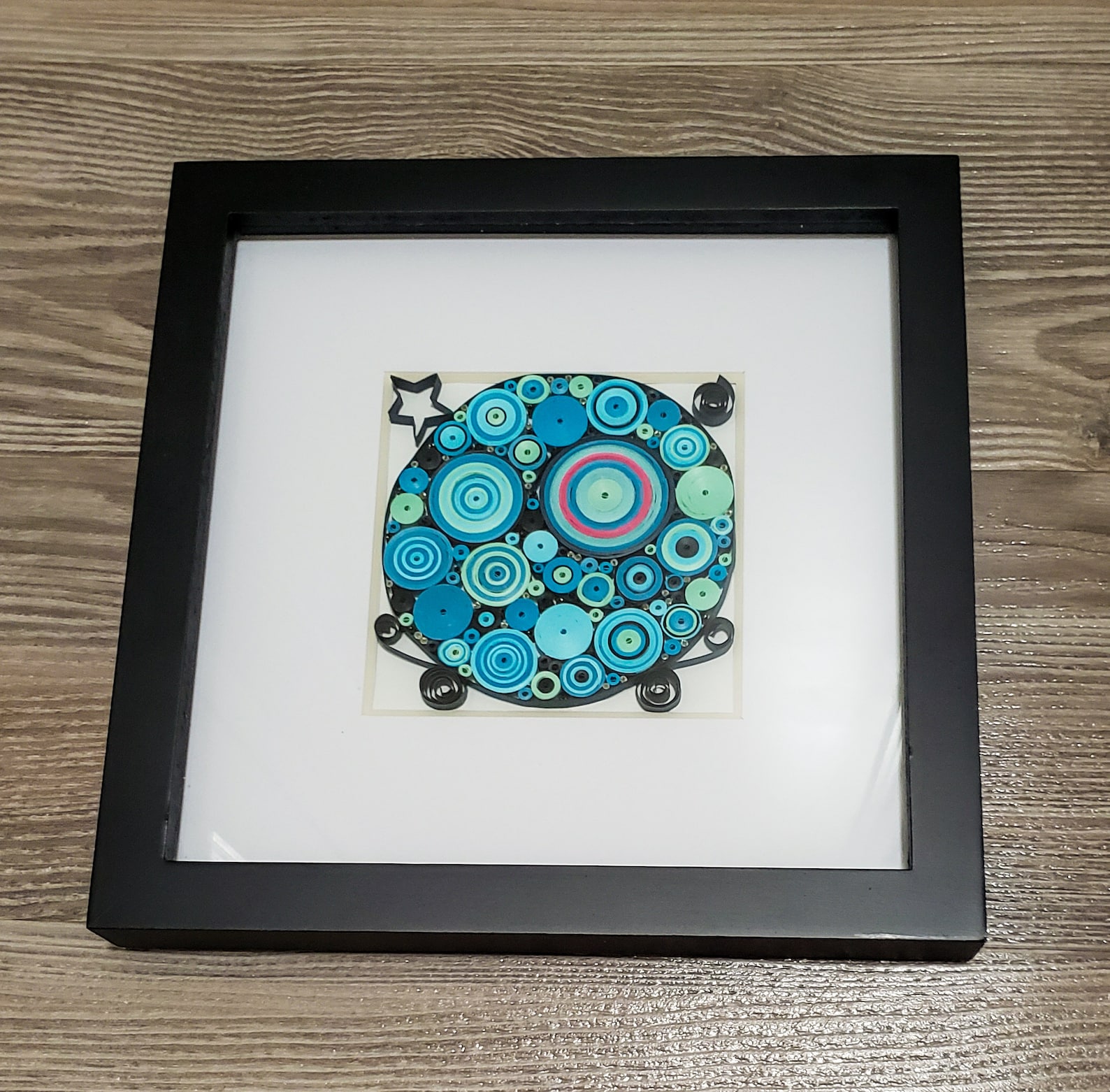 Paper Quilling / Crystal Ball / First Anniversary / Modern Art - Etsy