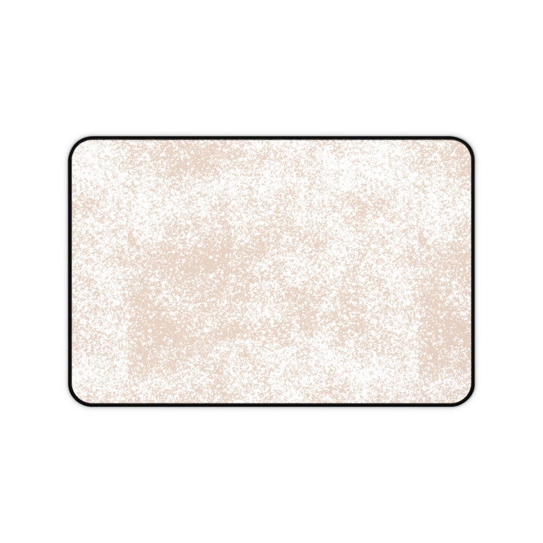Beige Desk Mat Minimalist Desk Pad Aesthetic Desk Mat 3 Sizes - Etsy