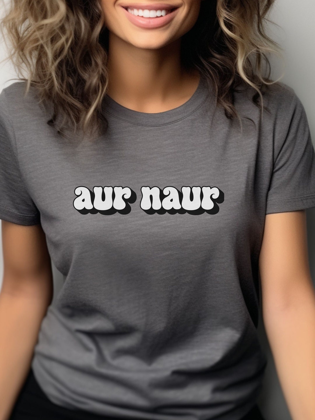 Aur Naur Australian Accent Shirt | Funny Gen Z Shirt | Trendy Short ...