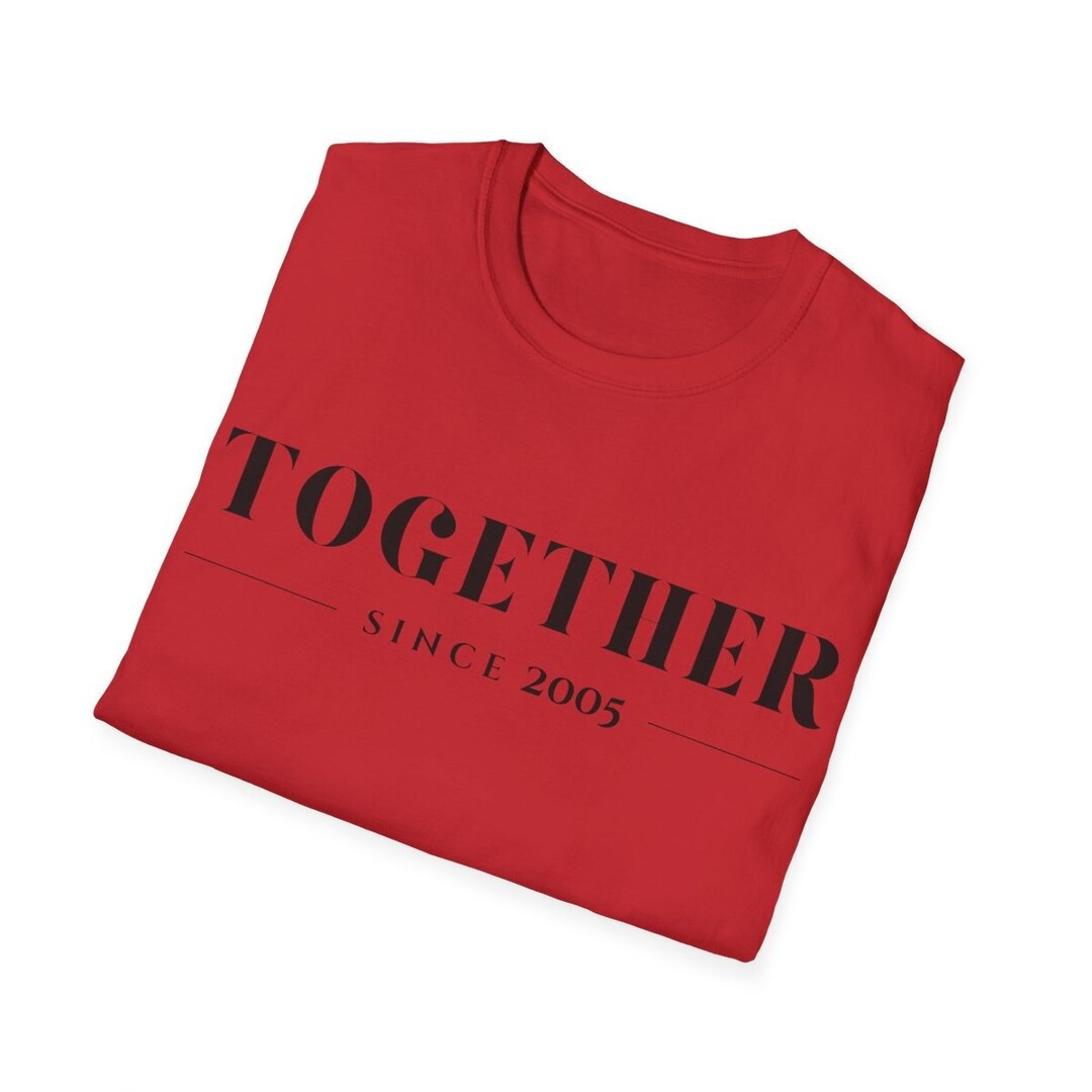 Together Since Customizable Couples Year Shirt Year Married - Etsy
