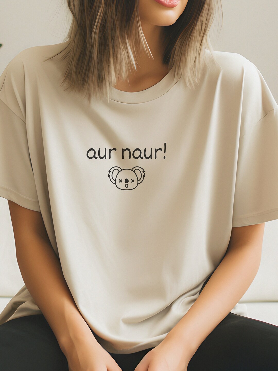 Aur Naur Koala - Australian Accent Oh No! Funny Aur Naur Shirt. Unisex Jersey Short Sleeve Tee ...