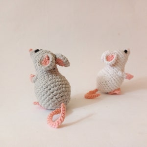 Crochet Small Mouse Pattern PDF • Easy Amigurumi Keychain Toy ...