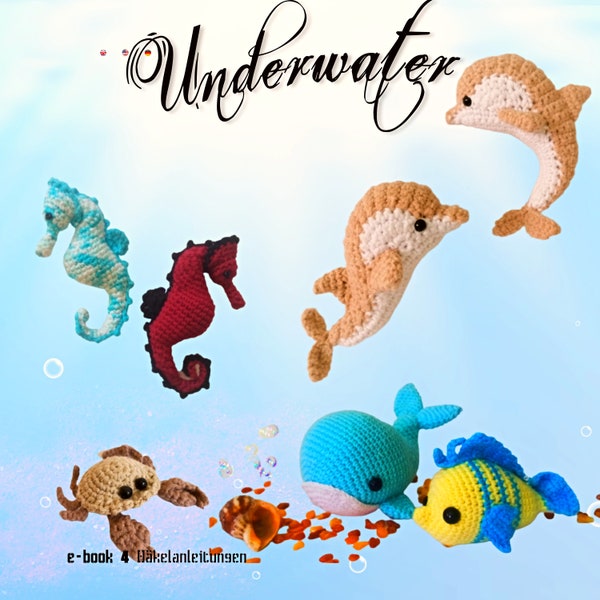 Sea Creatures Crochet Pattern - Etsy