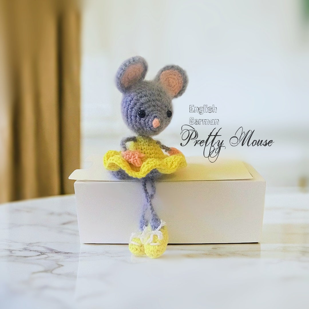 Pretty Mouse * Crochet Pdf Pattern * Mice Pattern *amigurumi Toy - Etsy