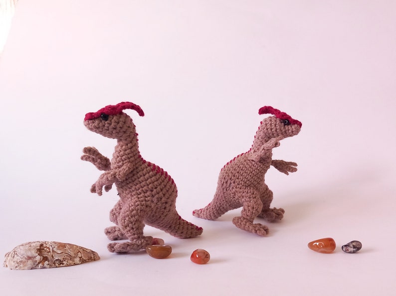 Parasaurolophus Dinosaurs Crochet Pdf Pattern Amigurumi - Etsy