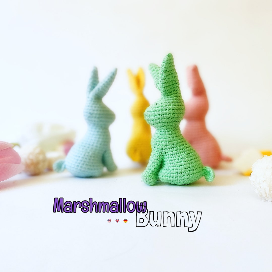 Bunny Marshmallow * One Piece Easter Bunnies * Pdf Pattern * Amigurumi ...