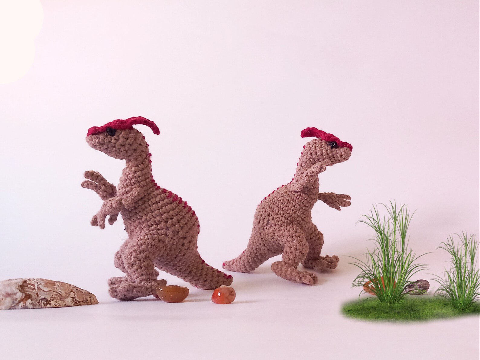 Parasaurolophus Dinosaurs Crochet Pdf Pattern Amigurumi - Etsy