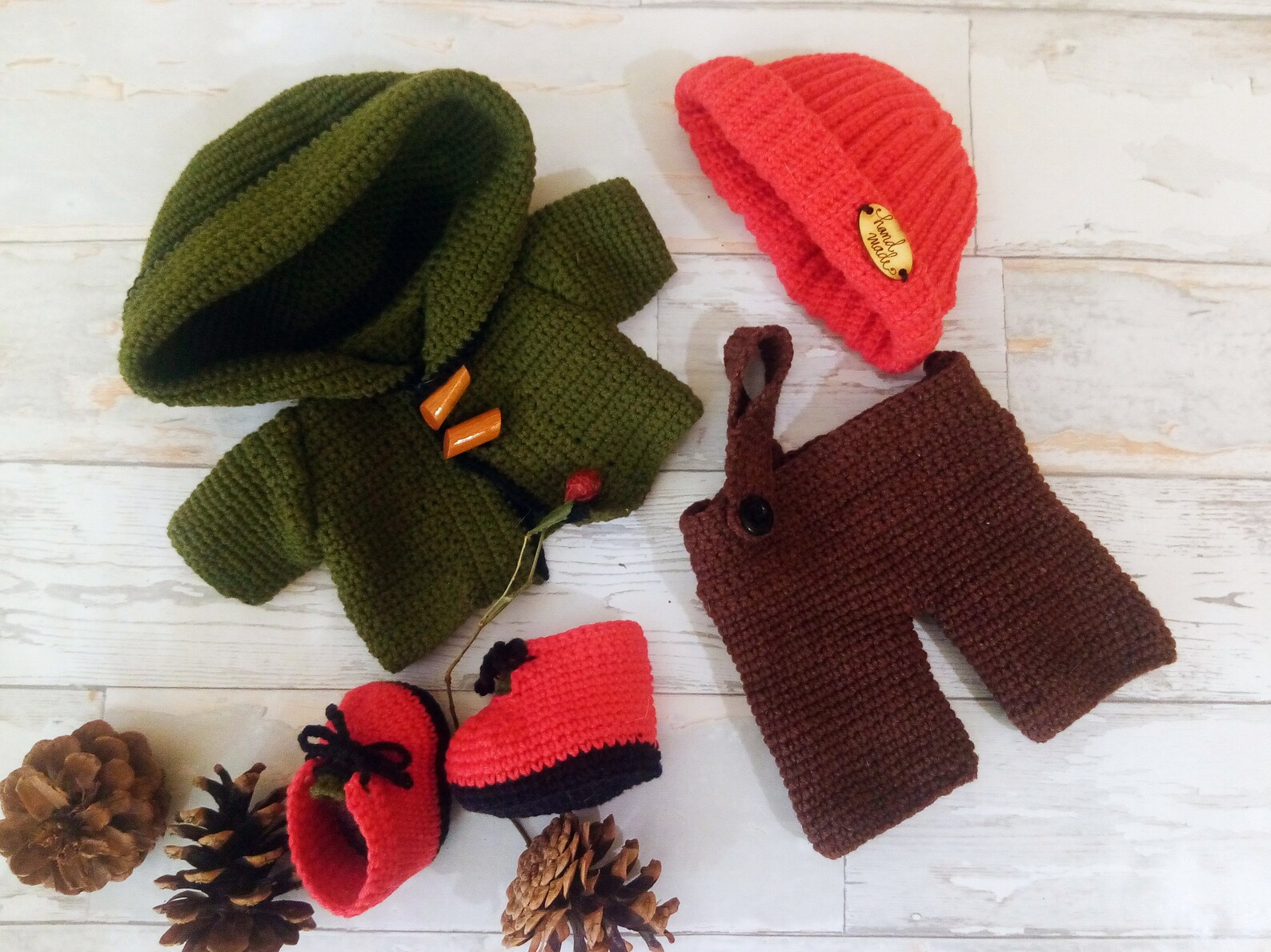 Teddy Bear Clothes Pdf Pattern Winter Outfit Toy Doll - Etsy