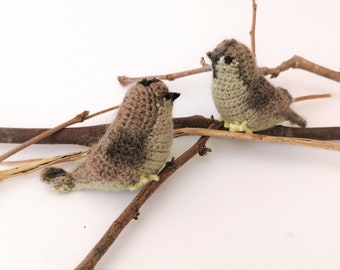 Crochet Sparrow Pattern - Etsy