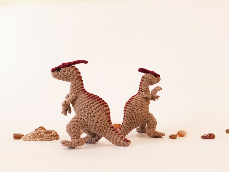 Parasaurolophus Dinosaurs Crochet Pdf Pattern Amigurumi - Etsy