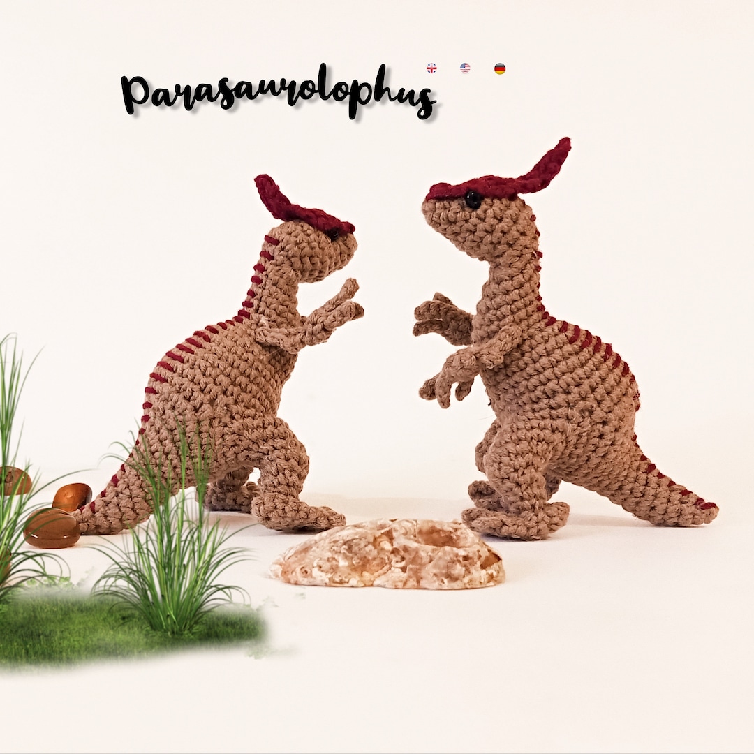 Parasaurolophus * Dinosaurs * Crochet Pdf Pattern * Amigurumi Toy - Etsy