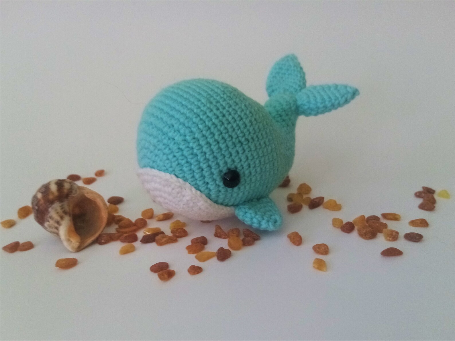 Whale and Fish Crochet Pdf Pattern Marine Animals Sea - Etsy