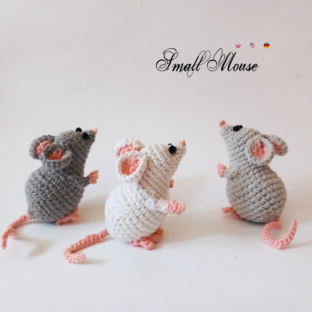 Small Mouse * Crochet Pdf Pattern * Mice Pattern * Amigurumi Toy * Easy ...