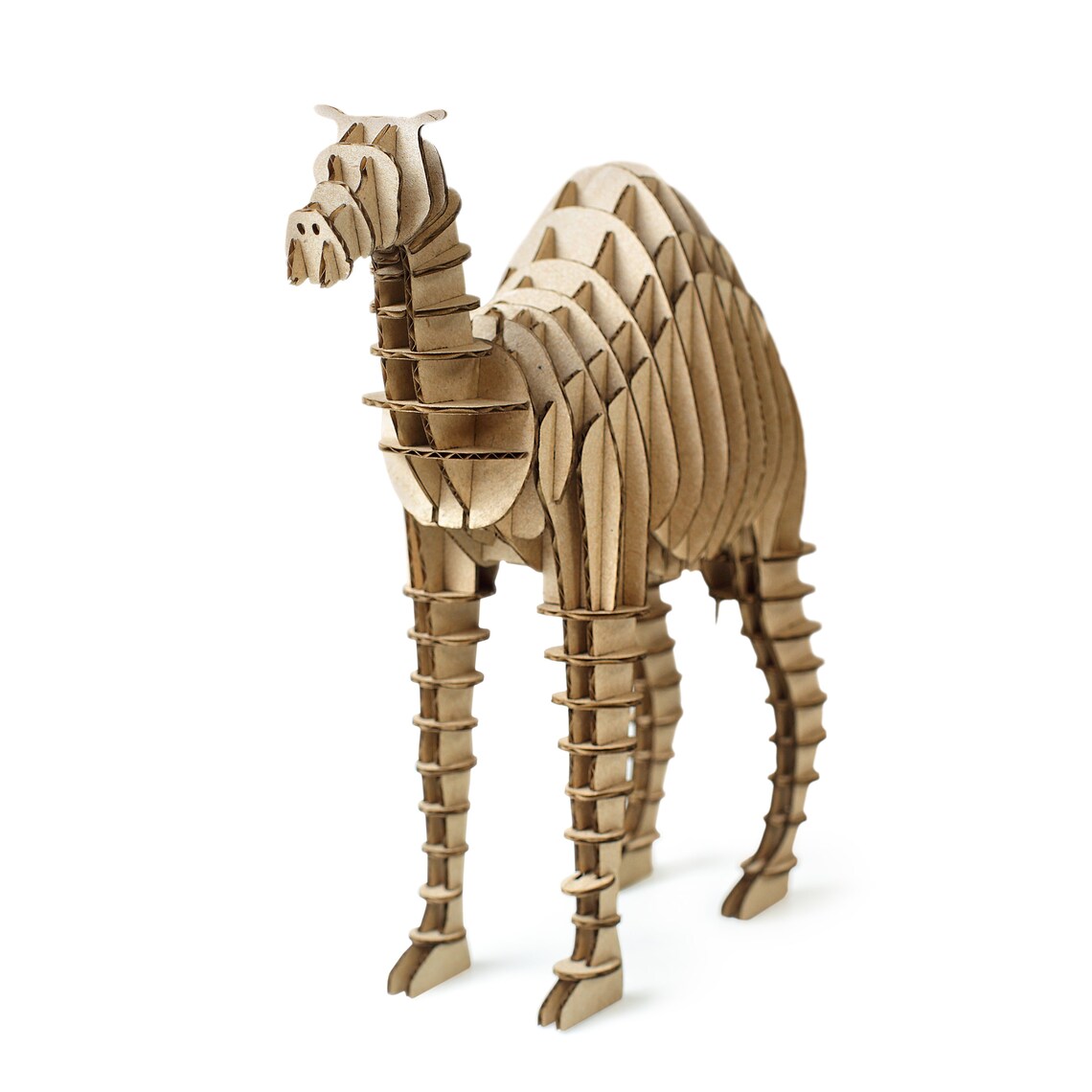 Camel 3D Cardboard Puzzle - Etsy