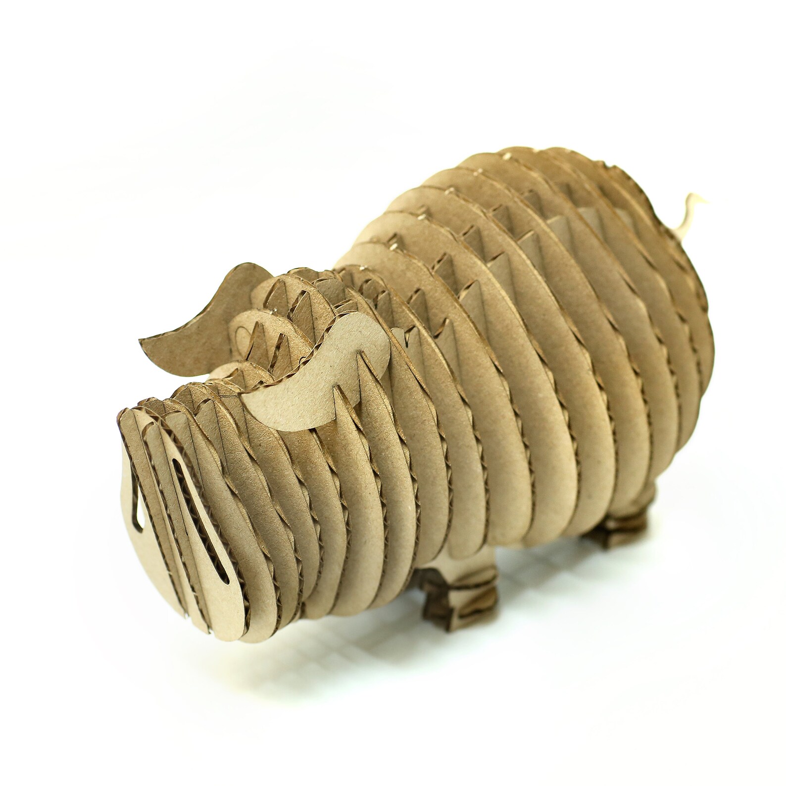 Pig 3D Cardboard Puzzle,3d Puzzle Game,cardboard Puzzle,cardboard Toy ...