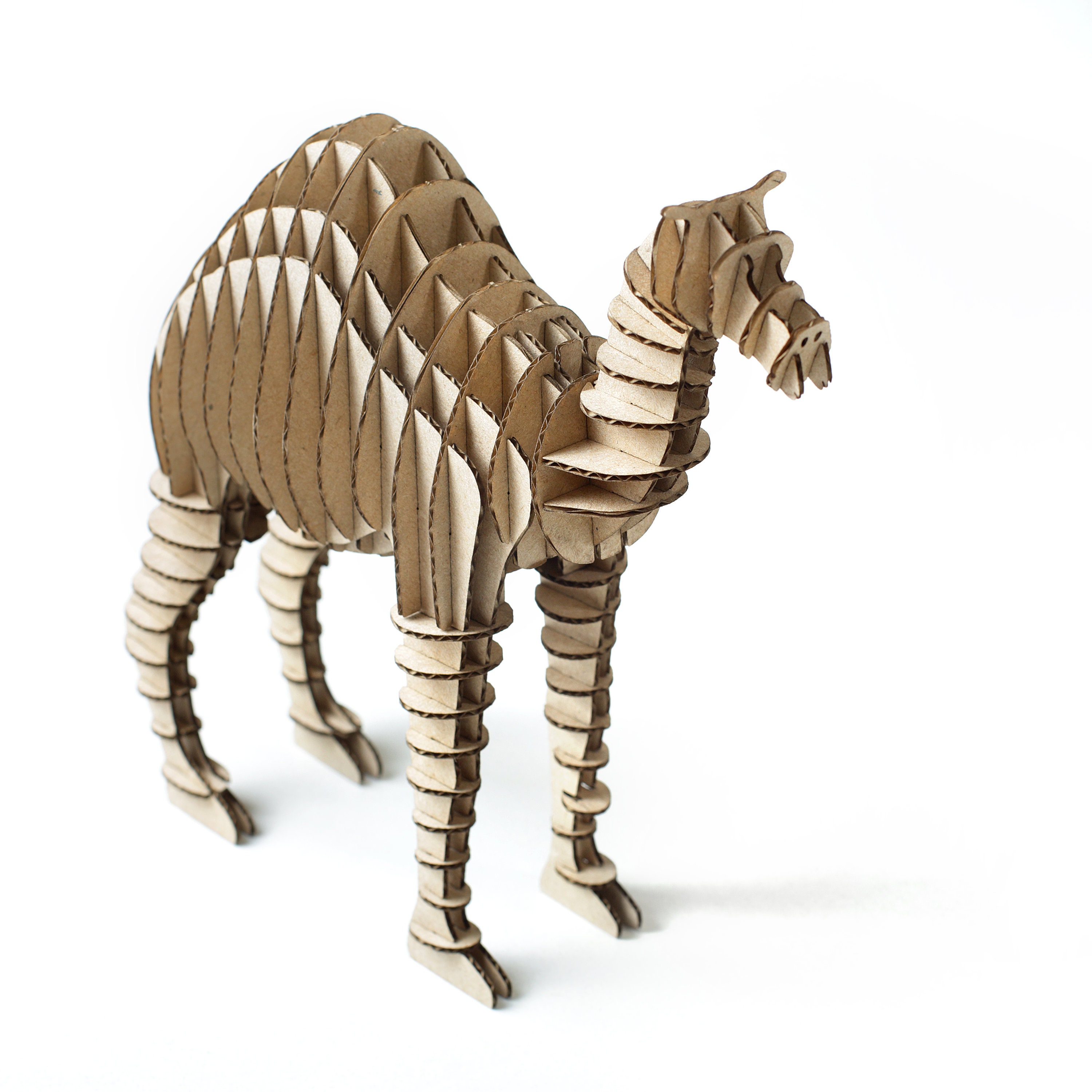 Camel 3D Cardboard Puzzle - Etsy