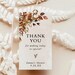 Fall Wedding Favor Tag Terracotta Favor Tag Rust Wedding - Etsy