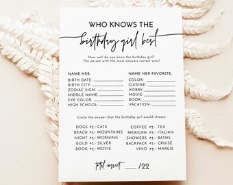 Adult Birthday Game Bundle for Her Gold Whats in Your Phone - Etsy