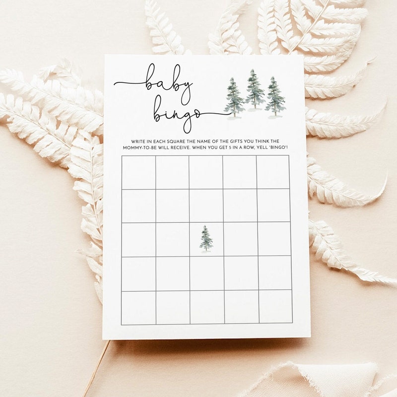 Baby Shower Bingo - Etsy