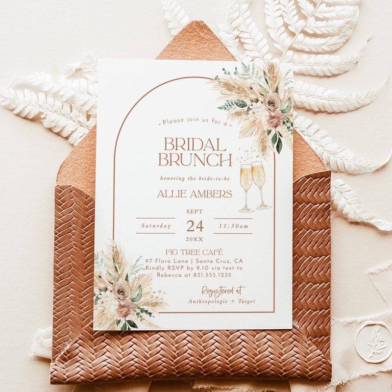 Bohemian Invite - Etsy