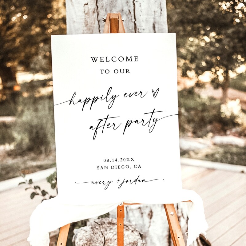 Happily Ever After Sign - Etsy