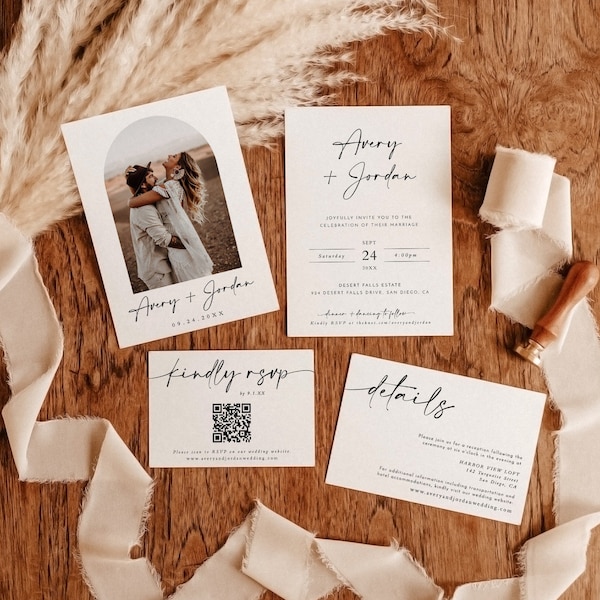 Wedding Invitation - Etsy