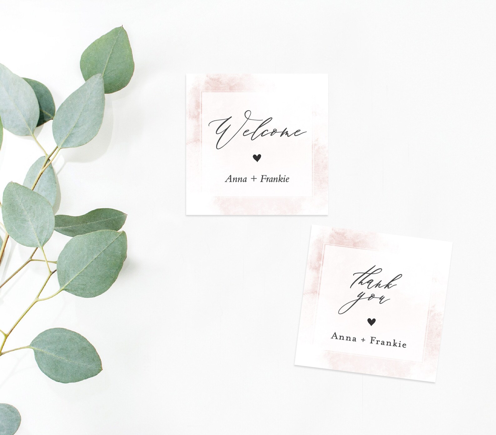 Editable Wedding Favor Tag Template Tropical Wedding Favor | Etsy
