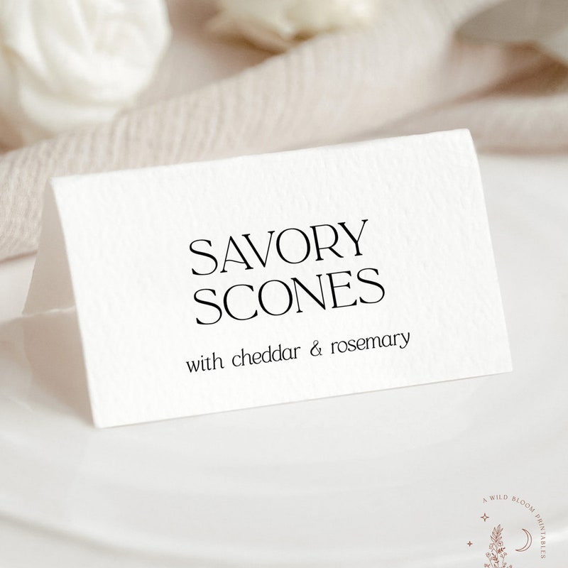 Buffet Food Labels - Etsy