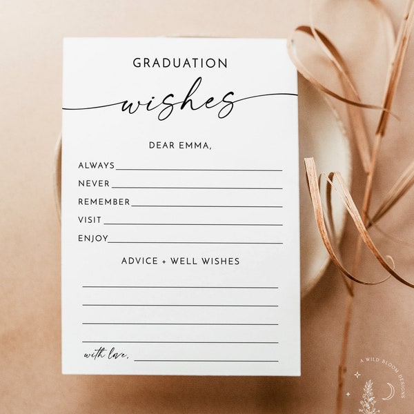 Graduation Advice Cards - Etsy