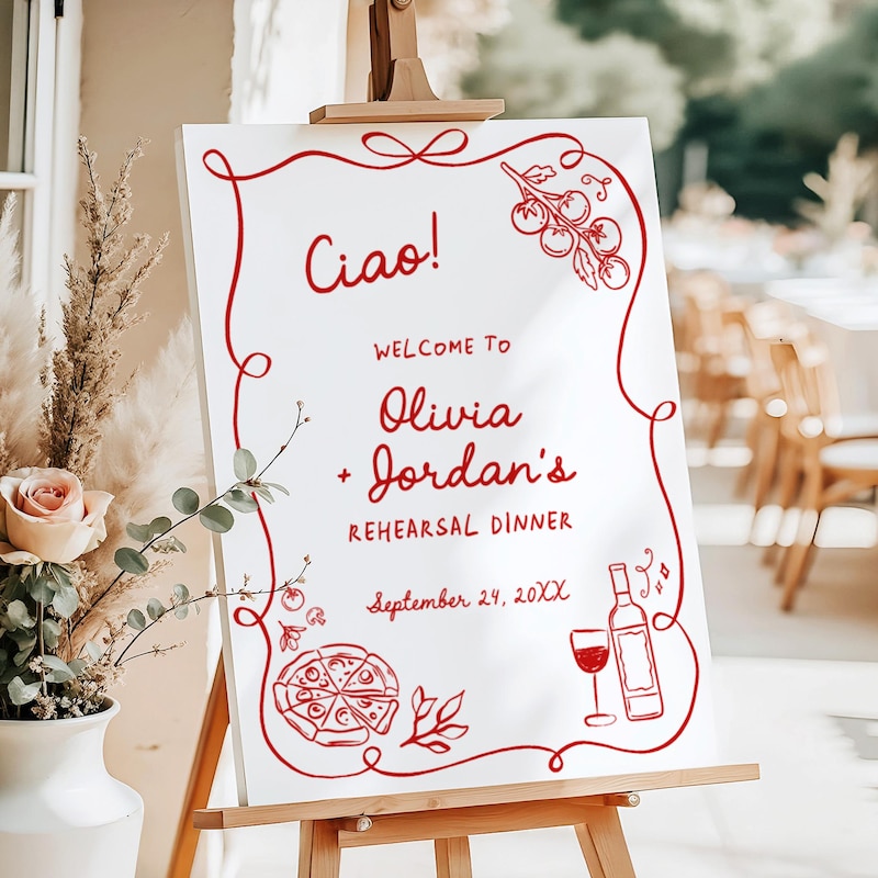 Italian Welcome Sign - Etsy