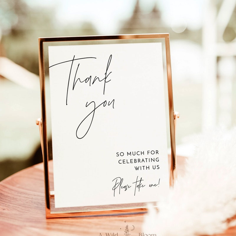 Thank You Sign - Etsy