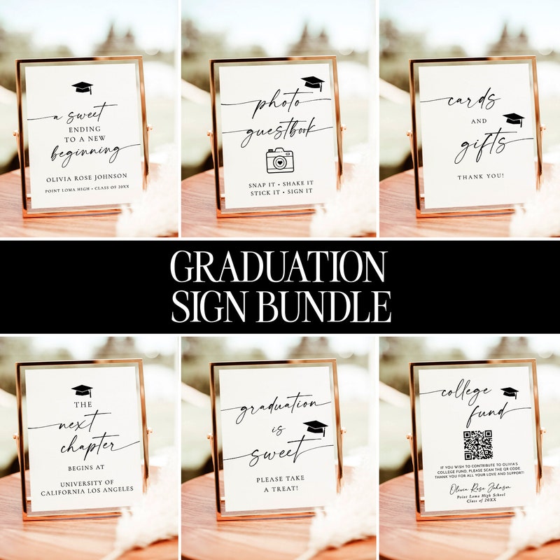 Graduation Signs - Etsy