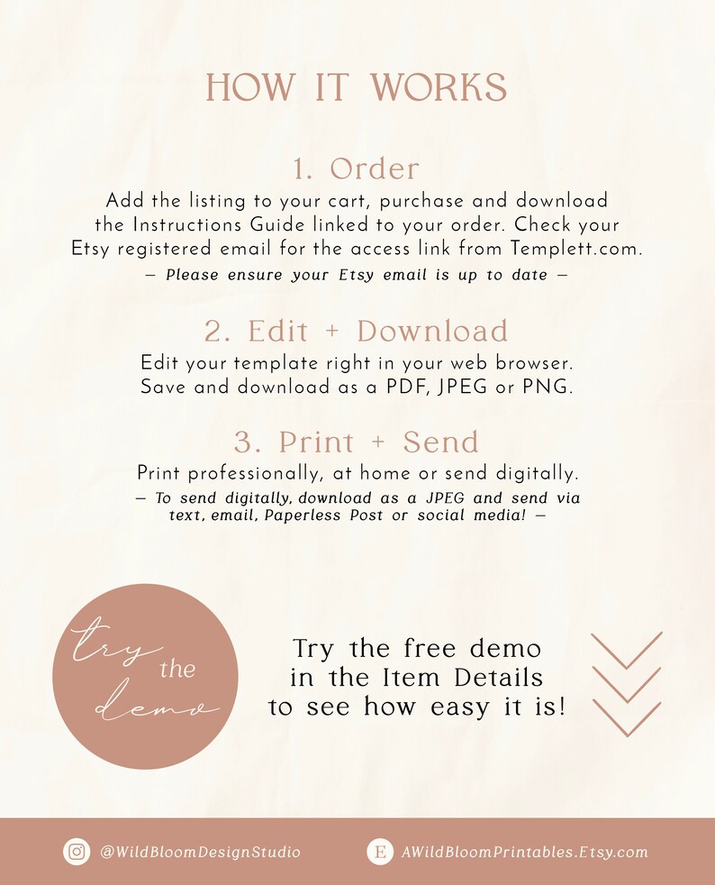 Leopard Print Price List Template Boho Small Business - Etsy