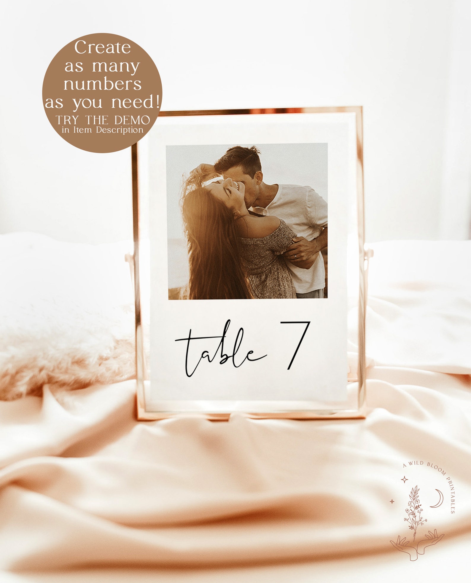 Photo Table Numbers Wedding Photo Table Numbers Picture - Etsy