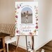 Minimalist Graduation Welcome Sign, Wildflower Graduation Party Welcome ...