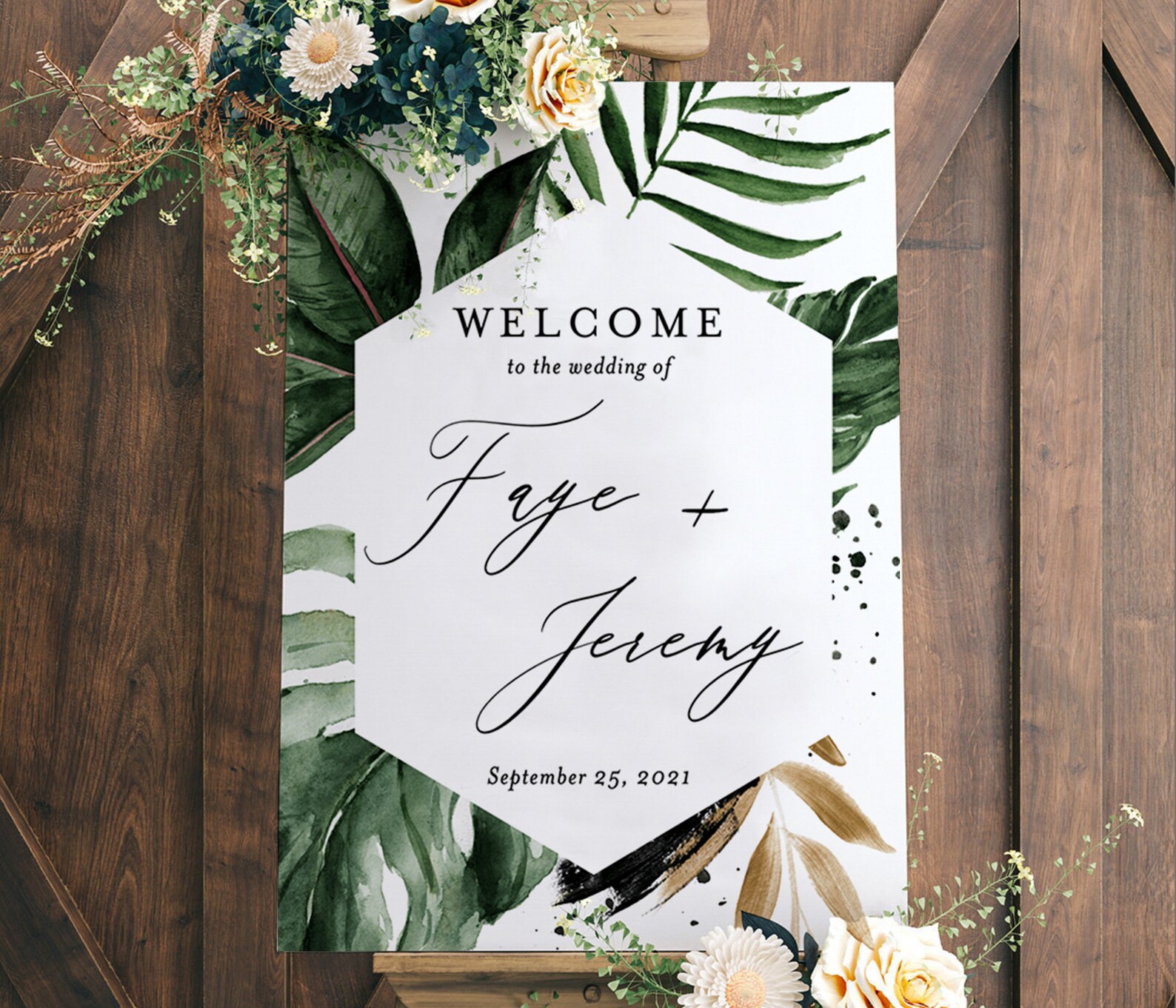 Printable Welcome Sign Poster Editable Wedding Poster | Etsy