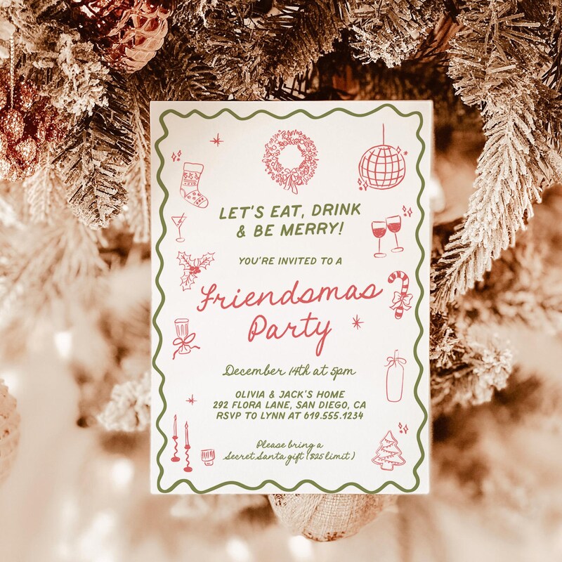 Friendsmas - Etsy