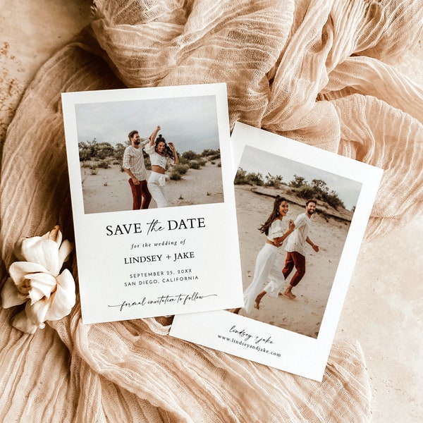 Simple Save the Date - Etsy