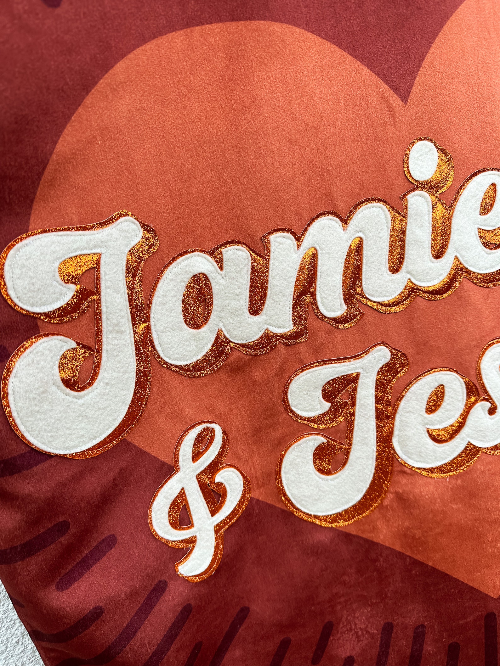 Velvet Wedding Banner, Wedding Backdrop, Fringed Velvet Wedding Sign ...