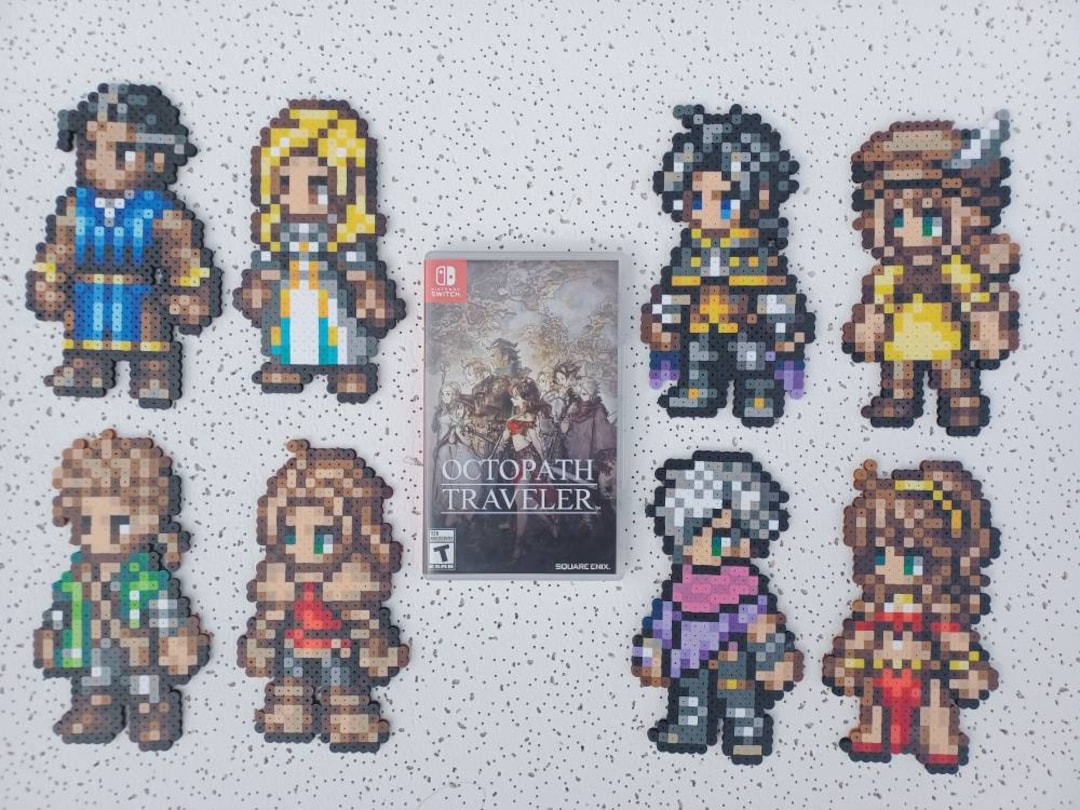 Octopath Sprite Perlers - Etsy